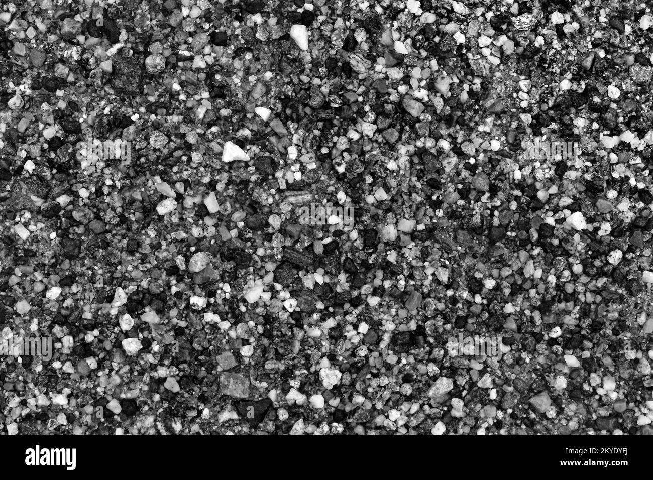 Small sea stones texture for background, monochrome image Stock Photo ...