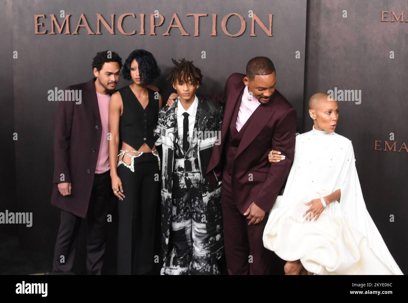 Los Angeles, California, USA 30th November 2022 (L-R) Actor Trey Smith ...