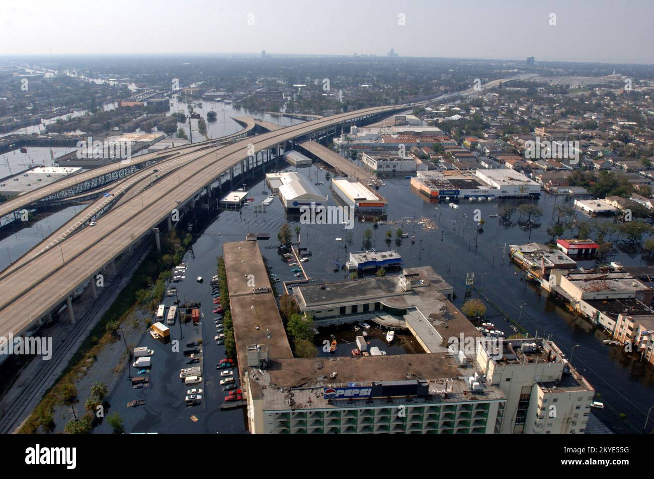 Hurricane Katrina, New Orleans, LA, September 2, 2005 -- Neighborhoods ...