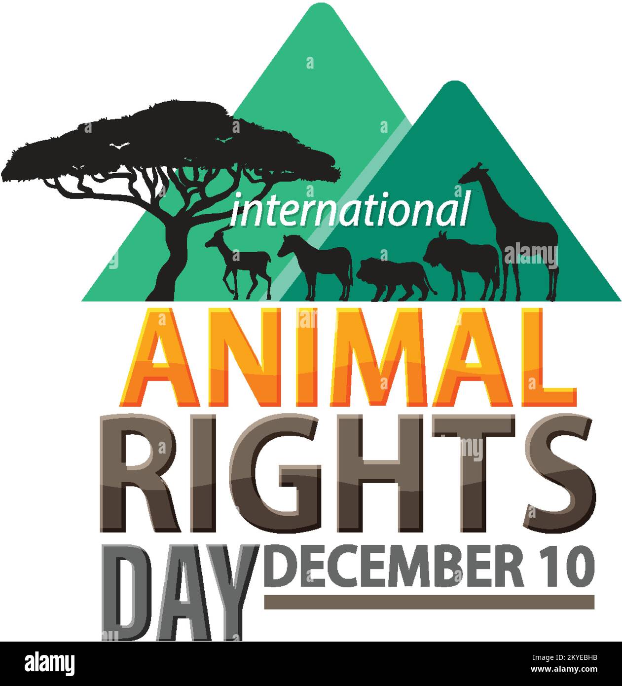 International Animal Rights Day Banner illustration Stock Vector Image ...