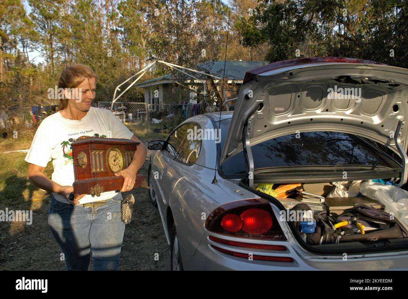 DR-1605 Hurricane Katrina Stock Photo - Alamy