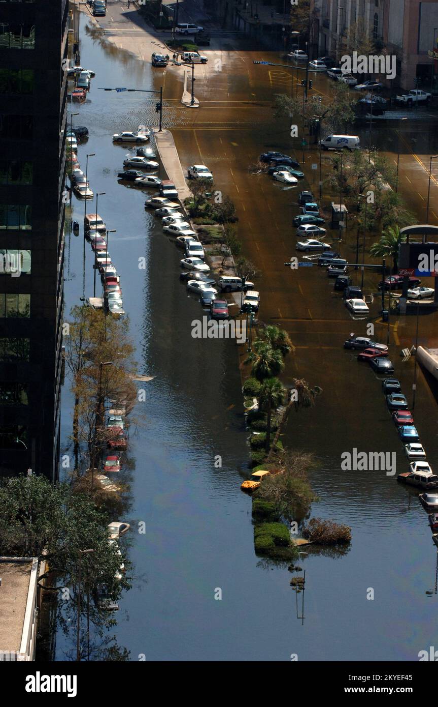 Hurricane Katrina, New Orleans, LA, September 8, 2005 -- Streets remain ...