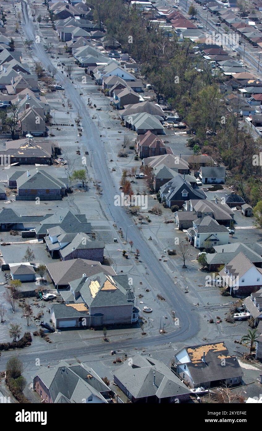 Hurricane Katrina, New Orleans, LA, September 9, 2005 -- Neighborhoods ...