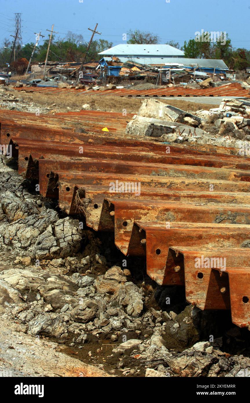 Hurricane Katrina, New Orleans, LA, September 21, 2005 -- This area in ...