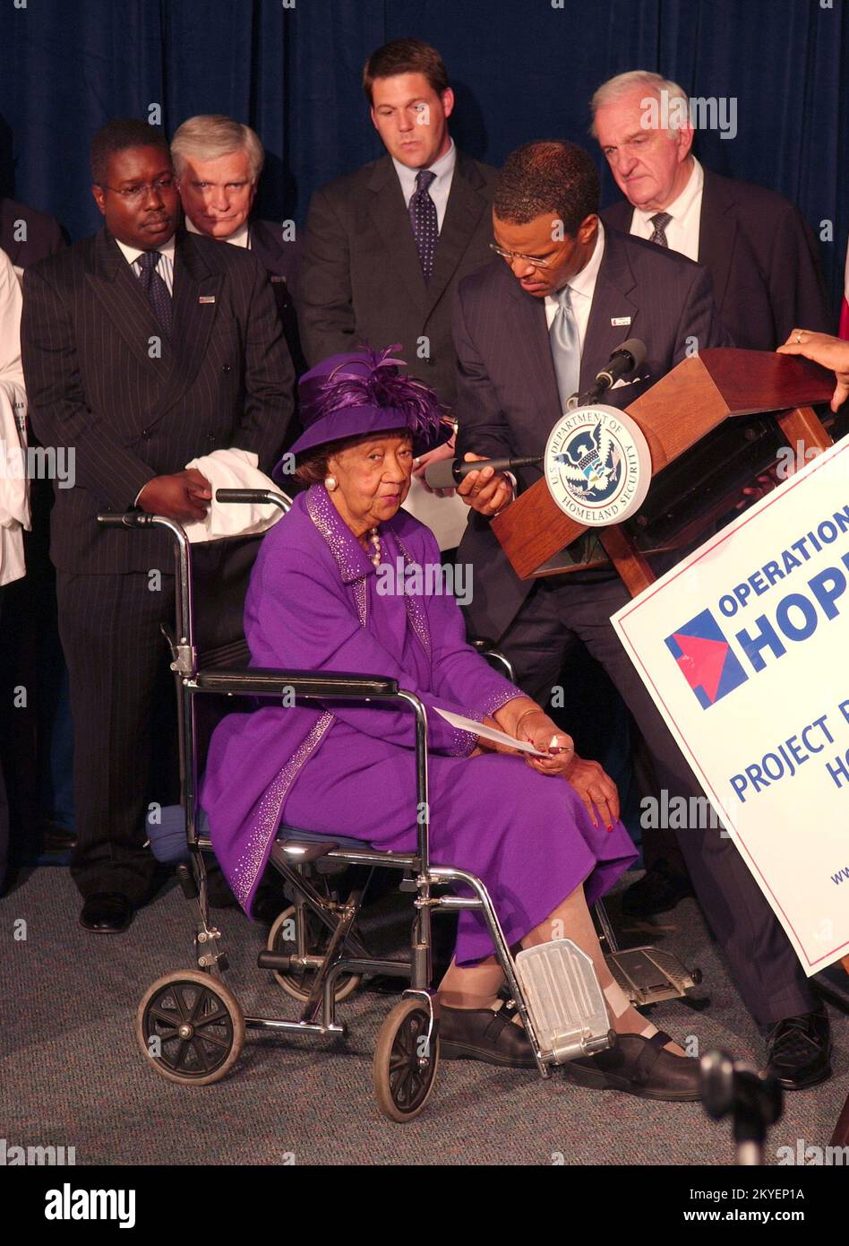 Hurricane Katrina, Washington, DC, October 4, 2005 -- Dr. Dorothy ...