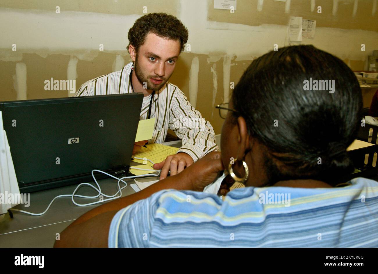 Hurricane Katrina, LaPlace, La., October 8, 2005 - Dan Waldman (left ...