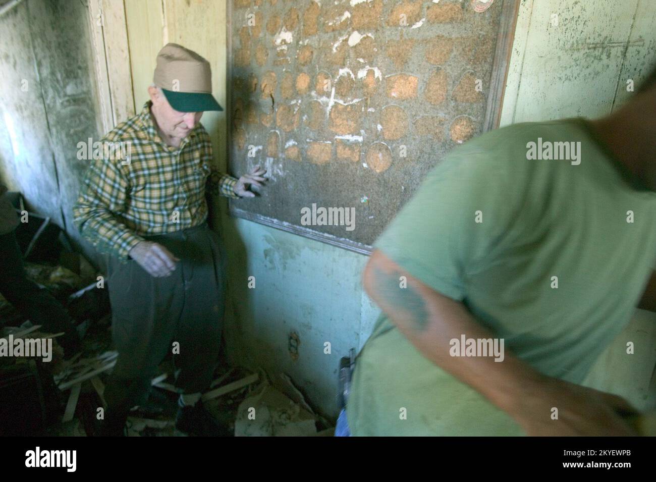 Hurricane Katrina, New Orleans, LA., 10/18/2005 -- 9th Ward resident ...