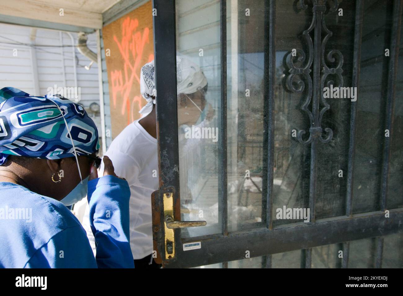 Hurricane Katrina, New Orleans, LA., 10/23/2005 -- These Lower 9th Ward ...