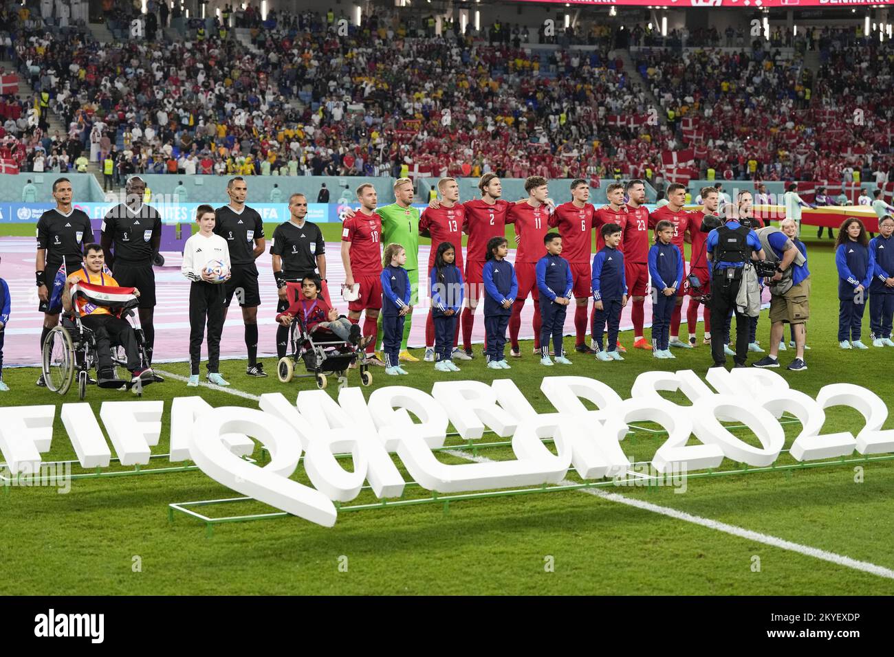 DOHA, 30-11-2022 Al Janoub Stadium World Cup 2022 in Qatar game between ...