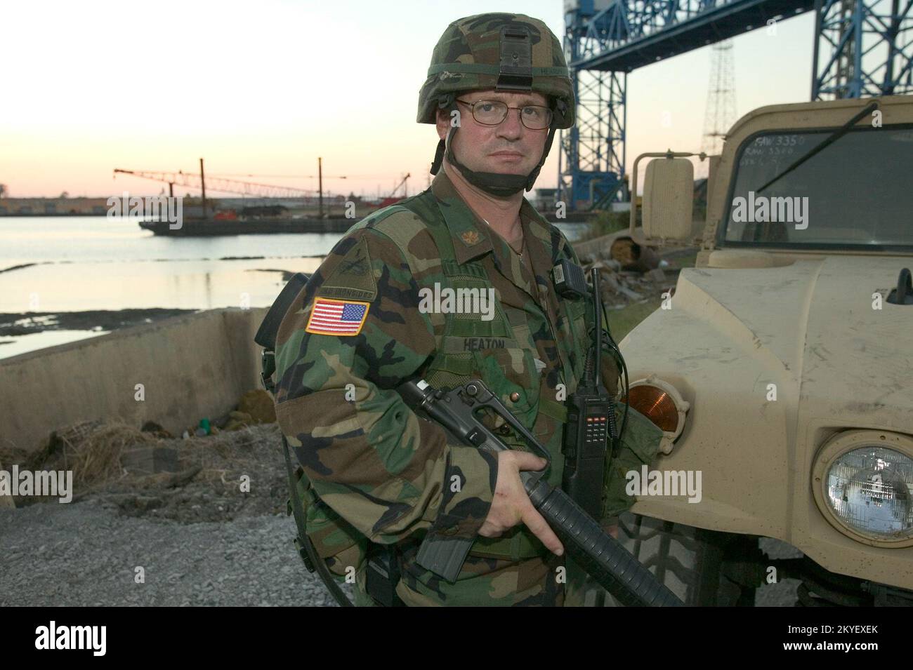 Hurricane Katrina, New Orleans, LA., 10/22/2005 -- Major Heaton, a Task ...