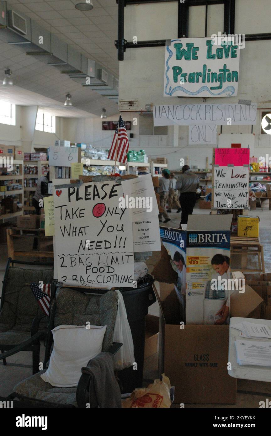 Hurricane Katrina, Pearlington, Miss., October 27, 2005 -- The "Pearl ...
