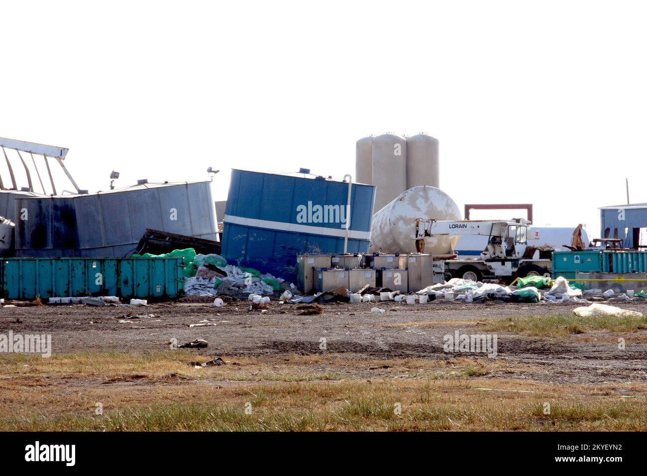 Hurricane Katrina, Venice, LA, October 25, 2005 - Refineries south of ...