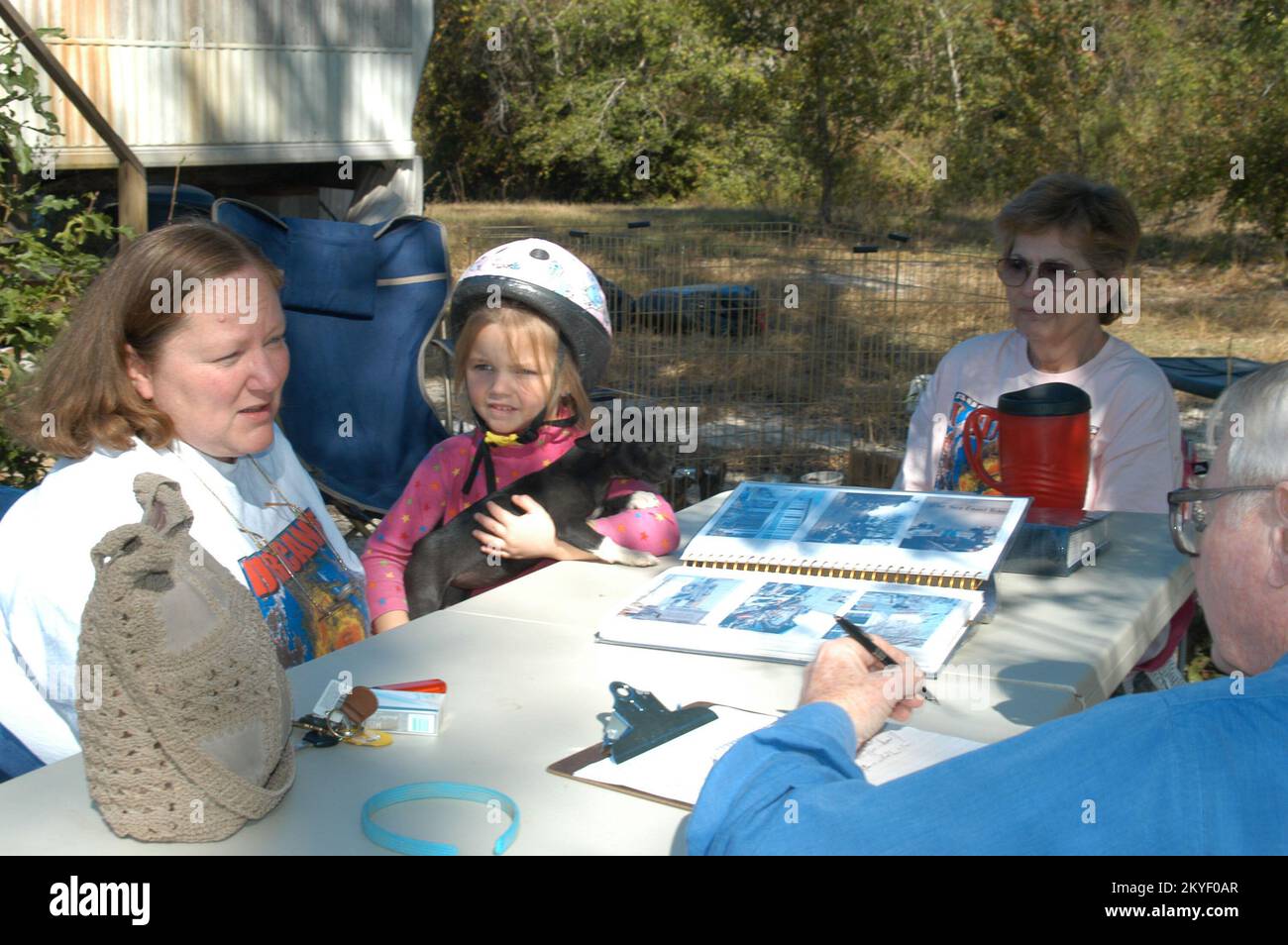 Hurricane Katrina, Wiggins, Miss., October 29, 2005 -- Cheryl Rasbury ...