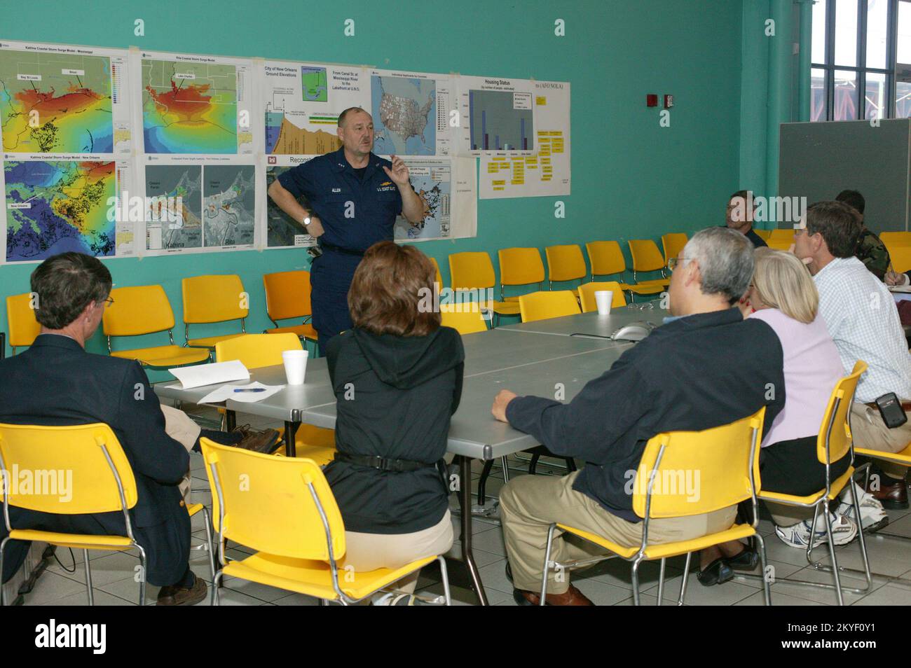 Hurricane Katrina, New Orleans, LA, 10/30/2005 -- Vice Admiral Thad ...