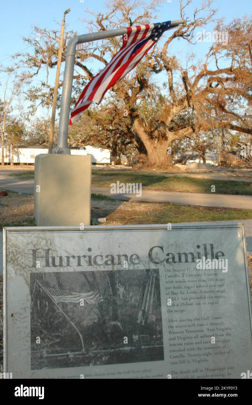 Hurricane Katrina, Biloxi, Miss., October 30, 2005 -- A comparison of ...