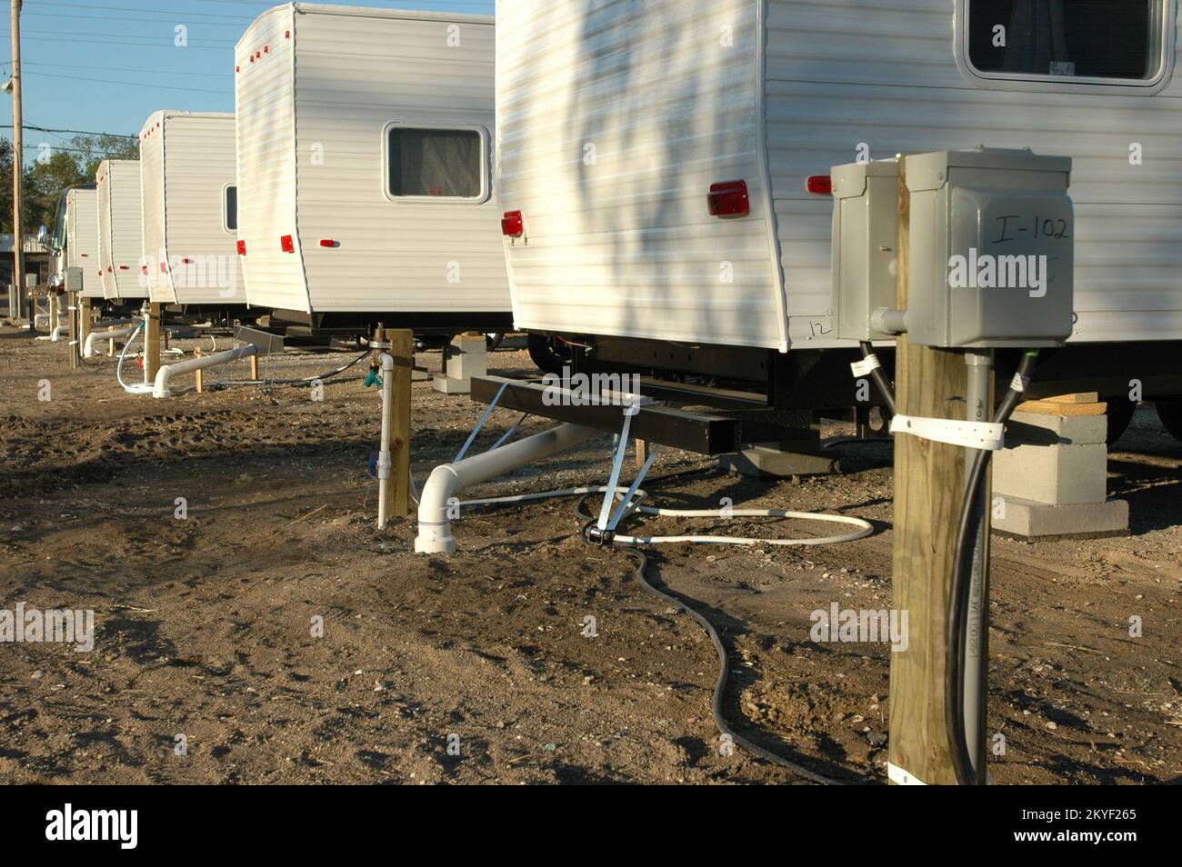 Hurricane Katrina, Pascagoula, Miss., November 2, 2005 -- The utilities ...
