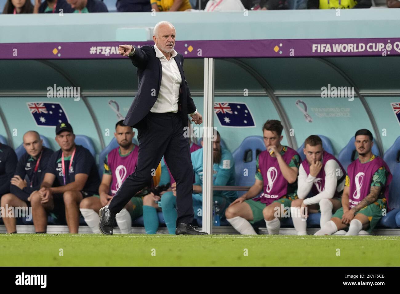 DOHA, 30-11-2022 Al Janoub Stadium World Cup 2022 in Qatar game between ...