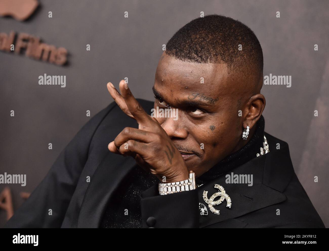 Da Baby arriving to the premiere of Apple Original Films “Emancipation ...