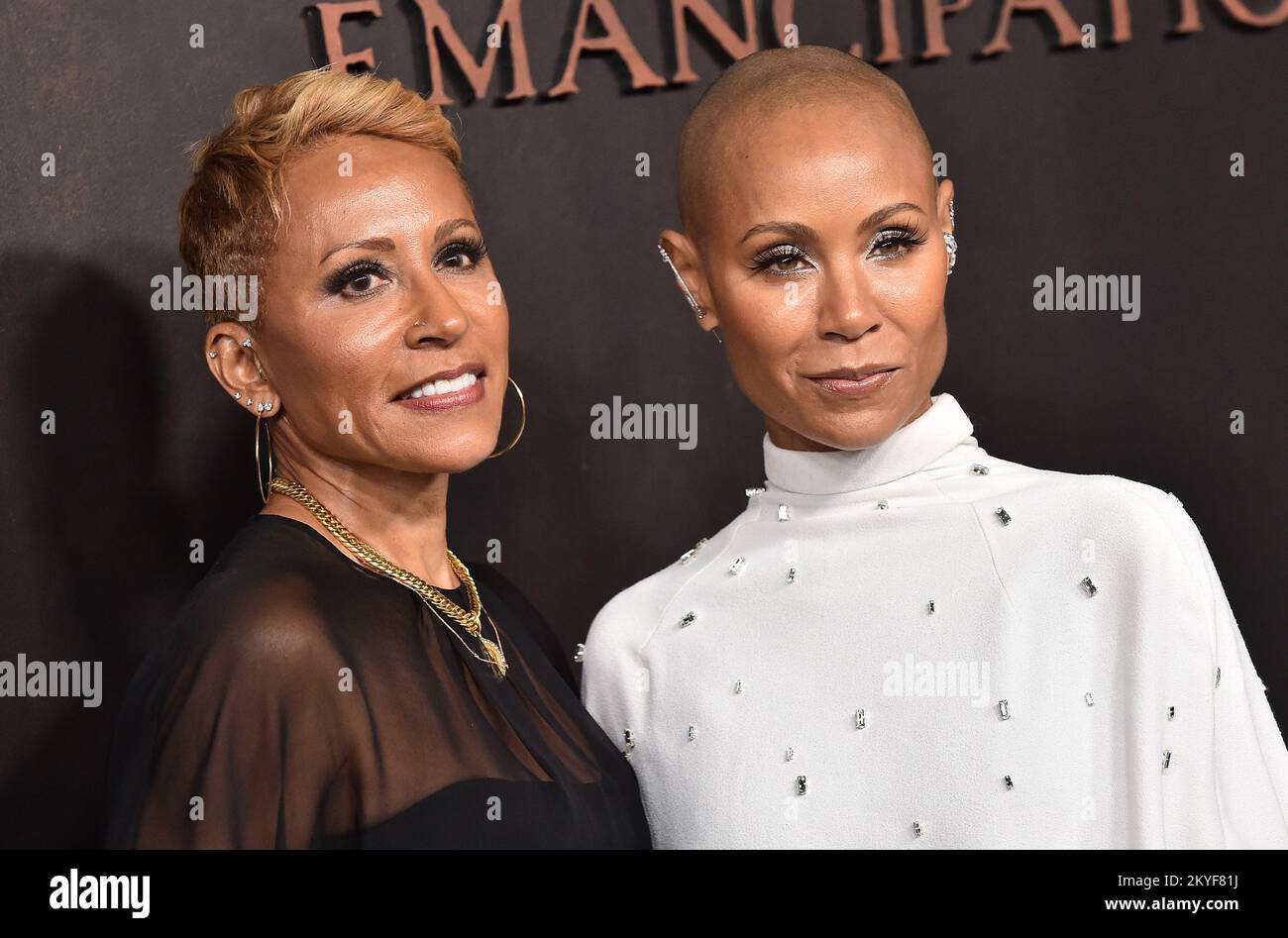 Adrienne Banfield-Norris and Jada Pinkett Smith arriving to the ...