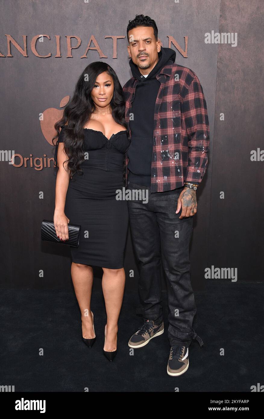 Westwood, USA. 30th Nov, 2022. Anansa Sims and Matt Barnes arriving to ...