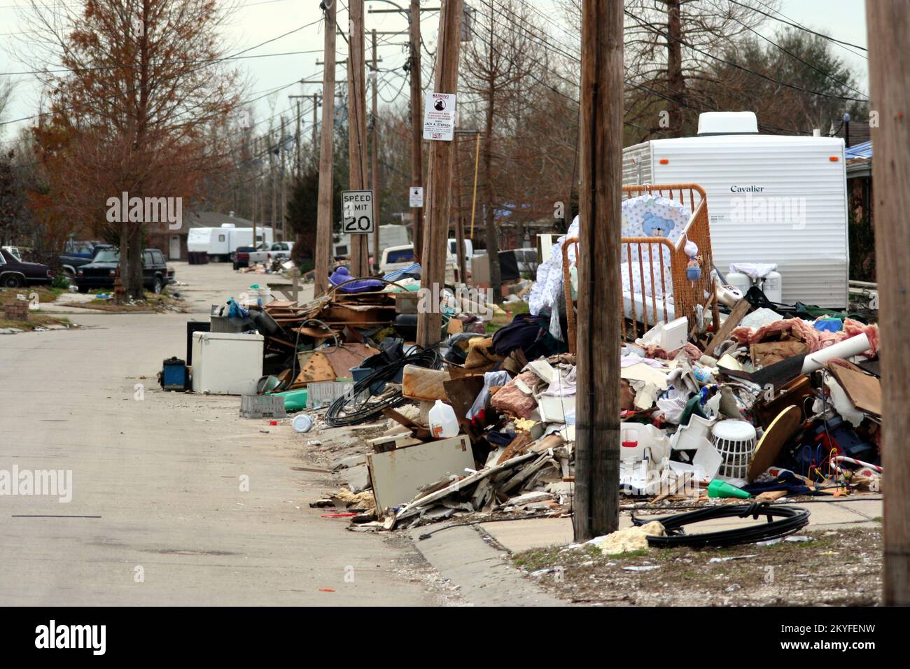 Hurricane Katrina St Bernard La January 16 2006 Homeowners On