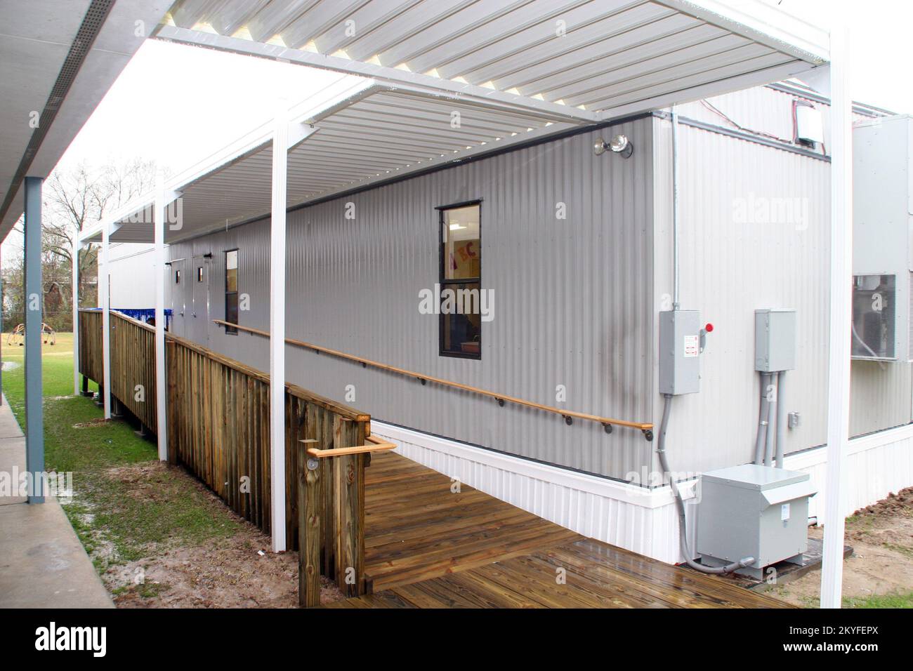 Hurricane Katrina, Baton Rouge, LA, January 17, 2006 - This modular ...