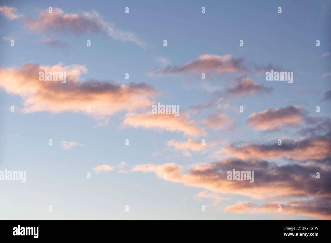 morning sky with cloud in october month Stock Photo - Alamy