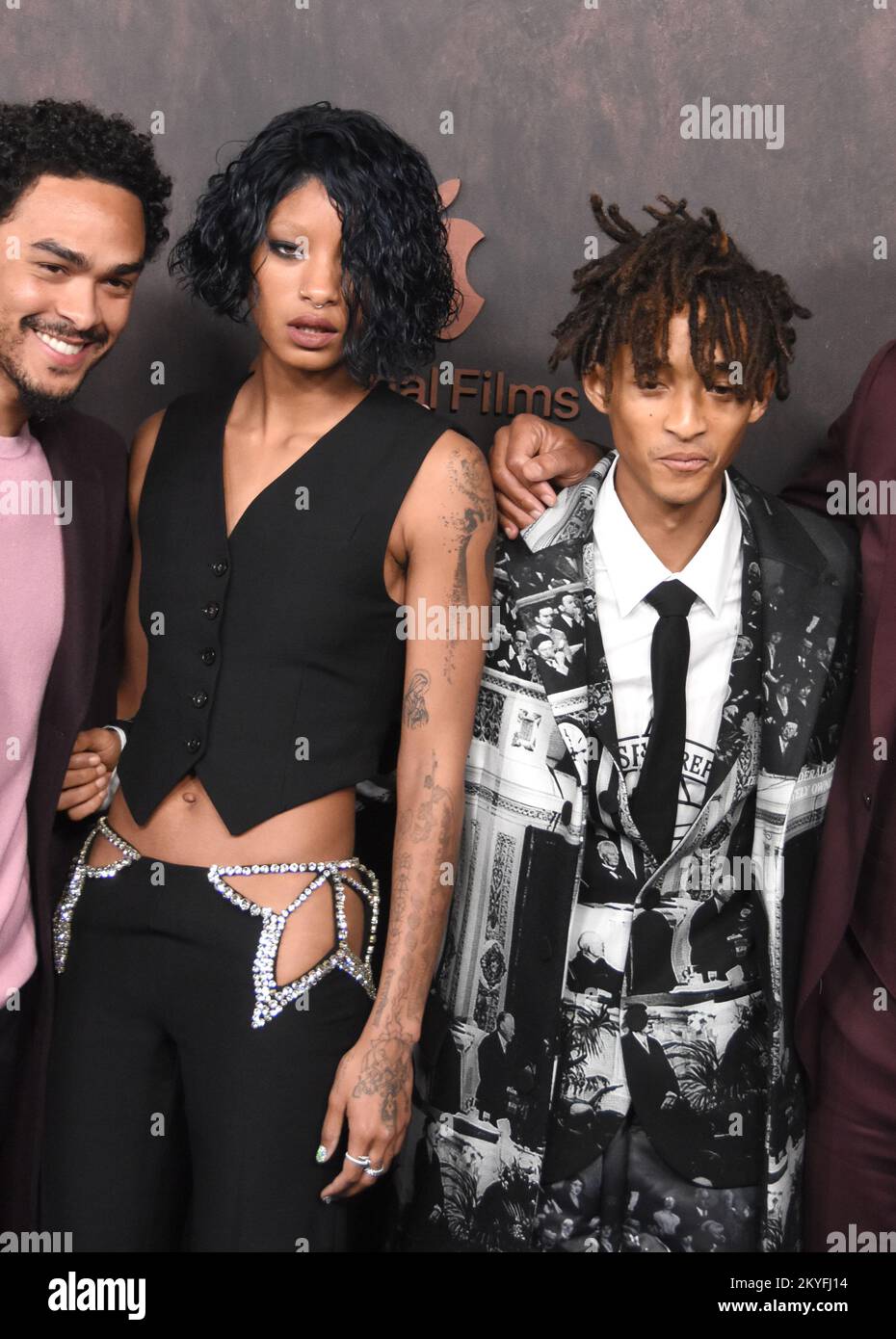 Los Angeles, California, USA 30th November 2022 (L-R) Actor Trey Smith ...