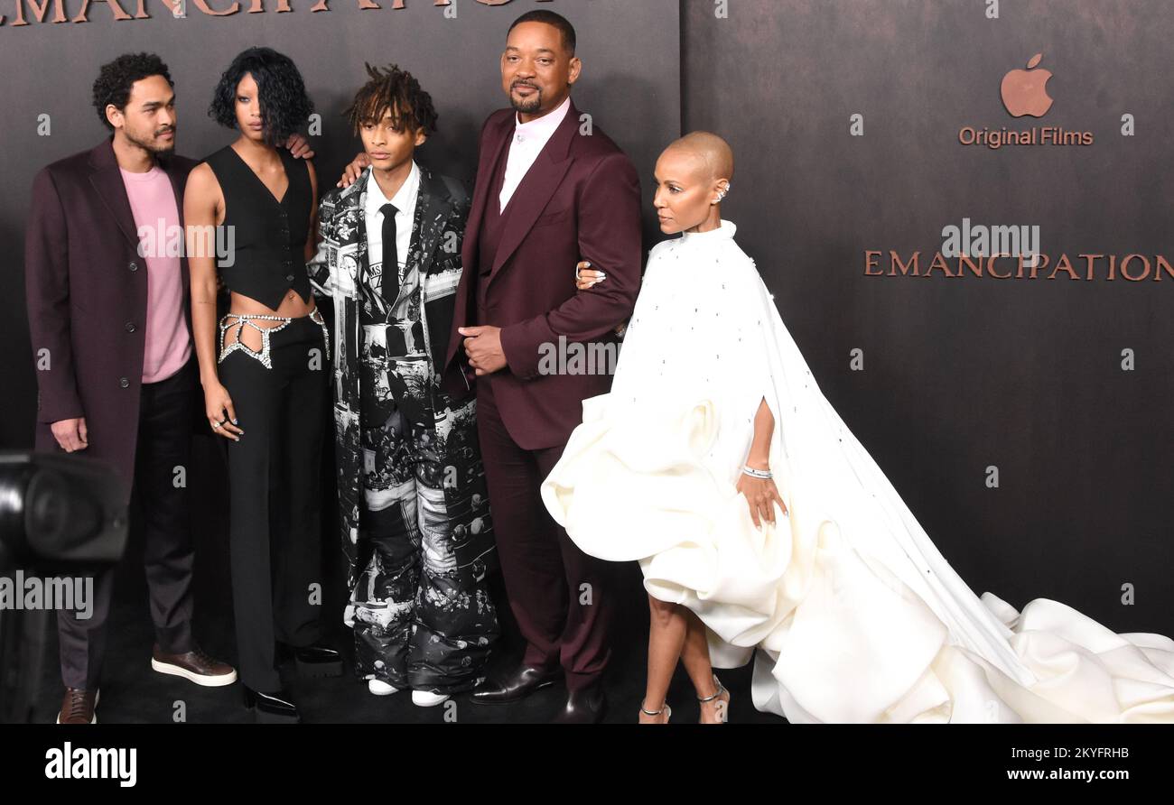 Los Angeles, California, USA 30th November 2022 (L-R) Actor Trey Smith ...