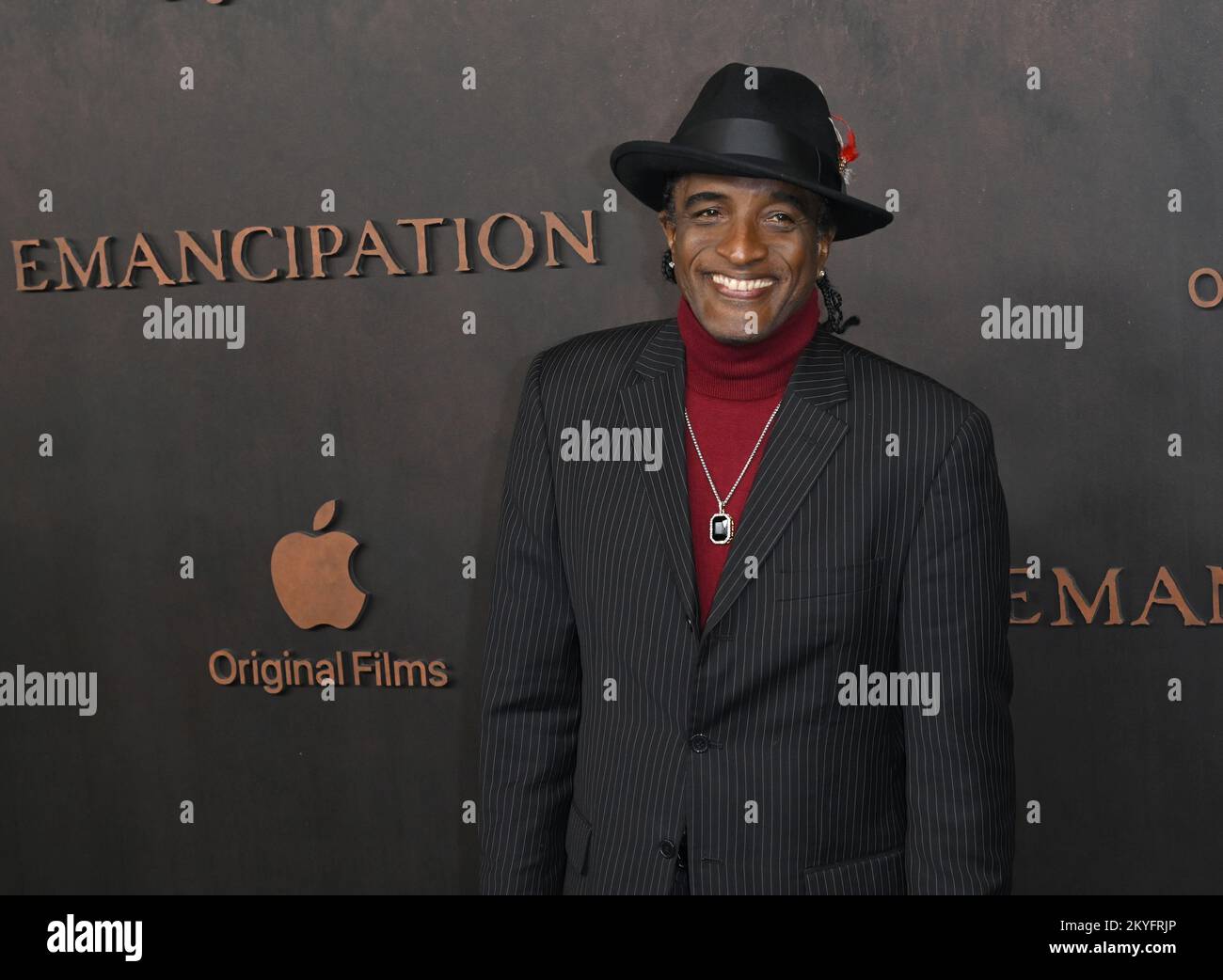 Los Angeles, USA. 30th Nov, 2022. Clyde R. Jones at the premiere for "Emancipation" at the ...