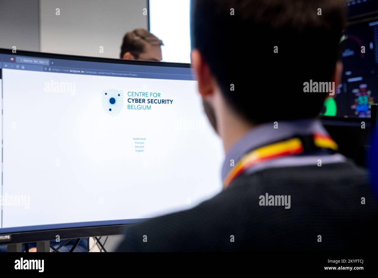 Centre pour la cybersécurité belgique hi-res stock photography and ...