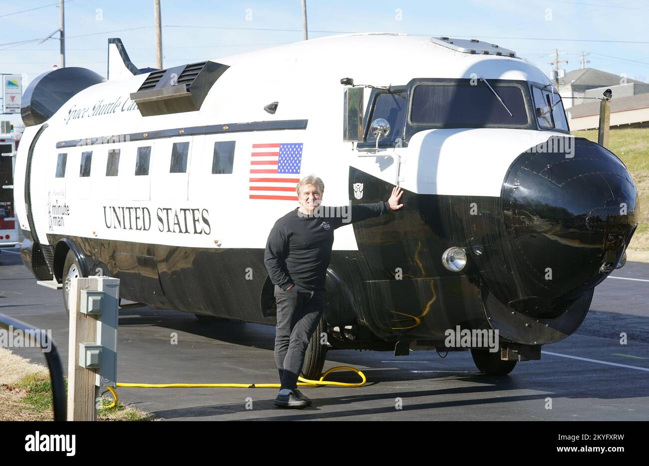 Space Shuttle Themed Truck