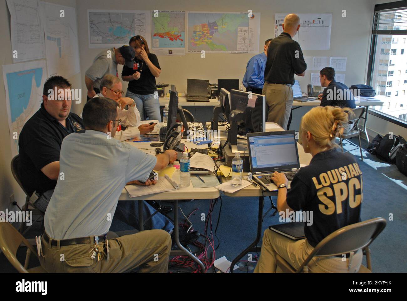 Hurricane evacuation exercise hi-res stock photography and images - Alamy