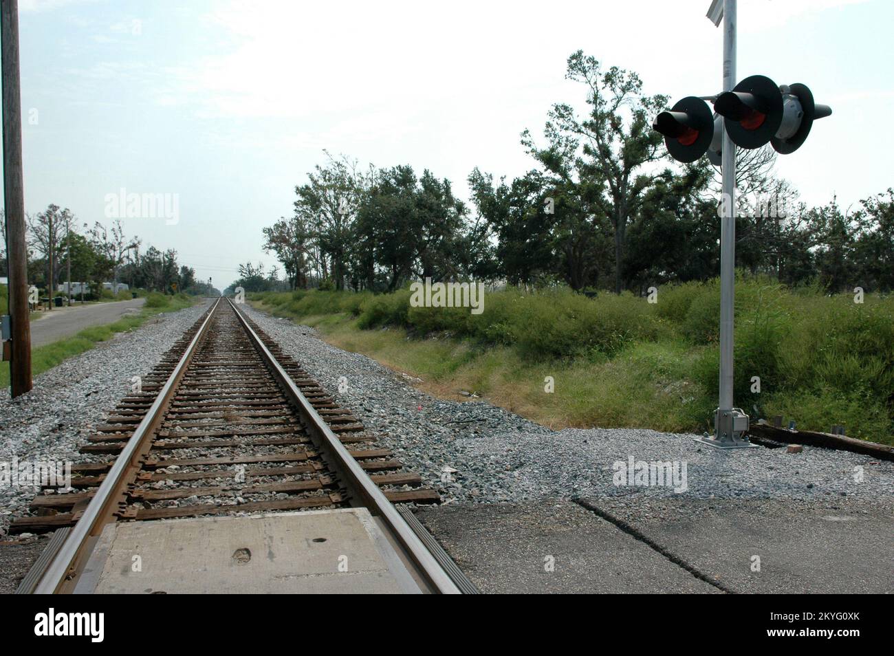 Hurricane Katrina, Pass Christian, Miss., August 9, 2006 -- Debris left ...