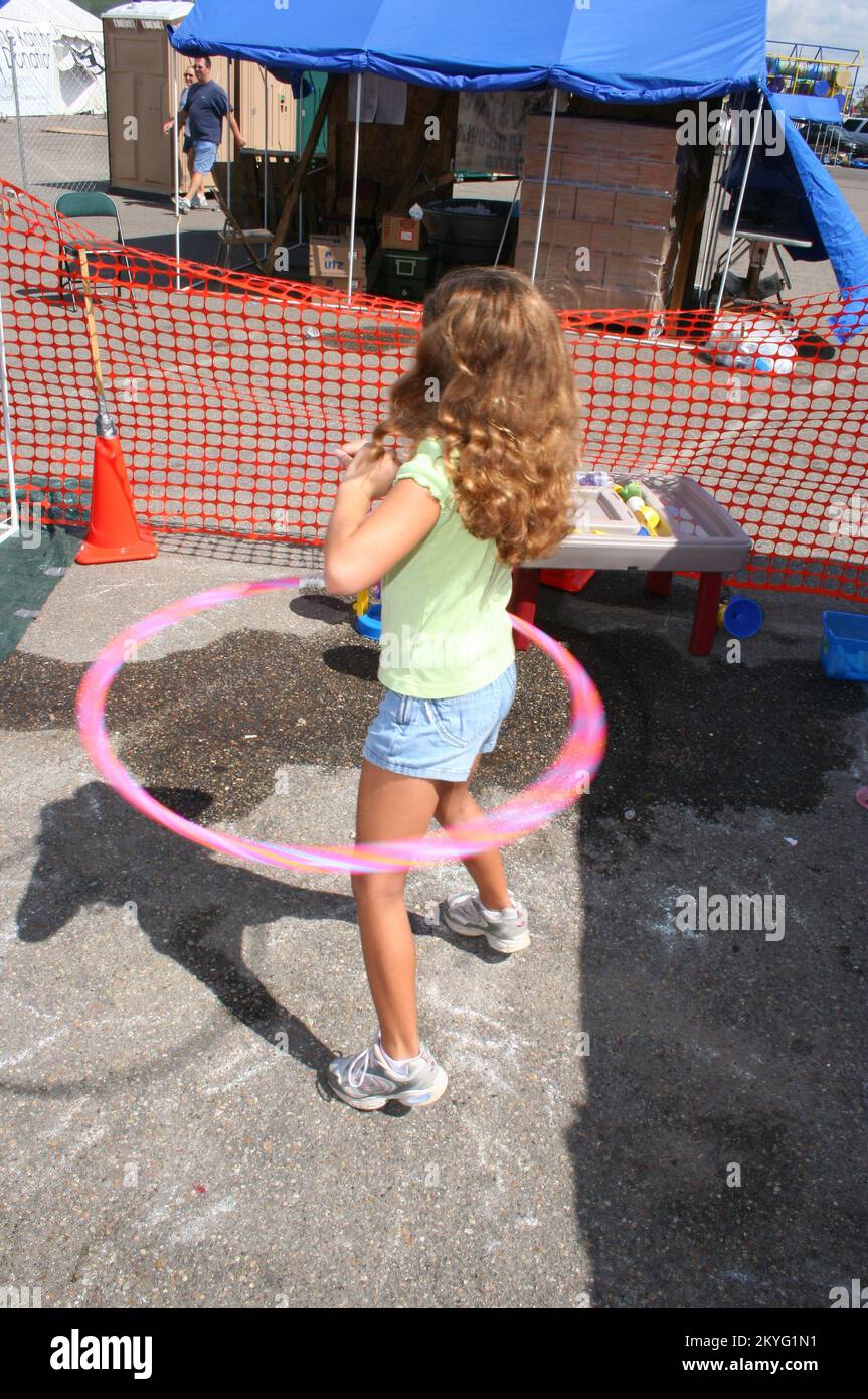 Hurricane Katrina, D'Iberville, Miss., October 2, 2005 -- A tent city ...