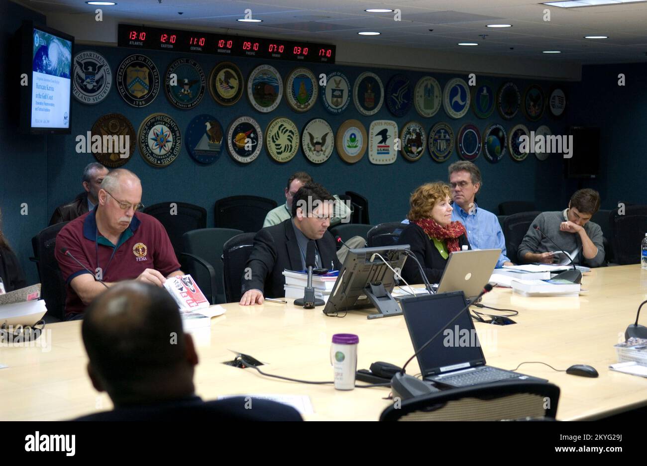 Washington, DC, November 17, 2006 -- FEMA Mitigation Division's John ...