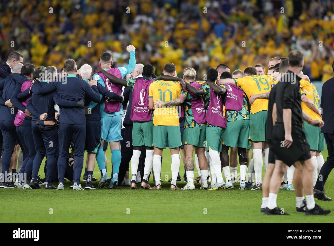 DOHA, 30-11-2022 Al Janoub Stadium World Cup 2022 in Qatar game between ...