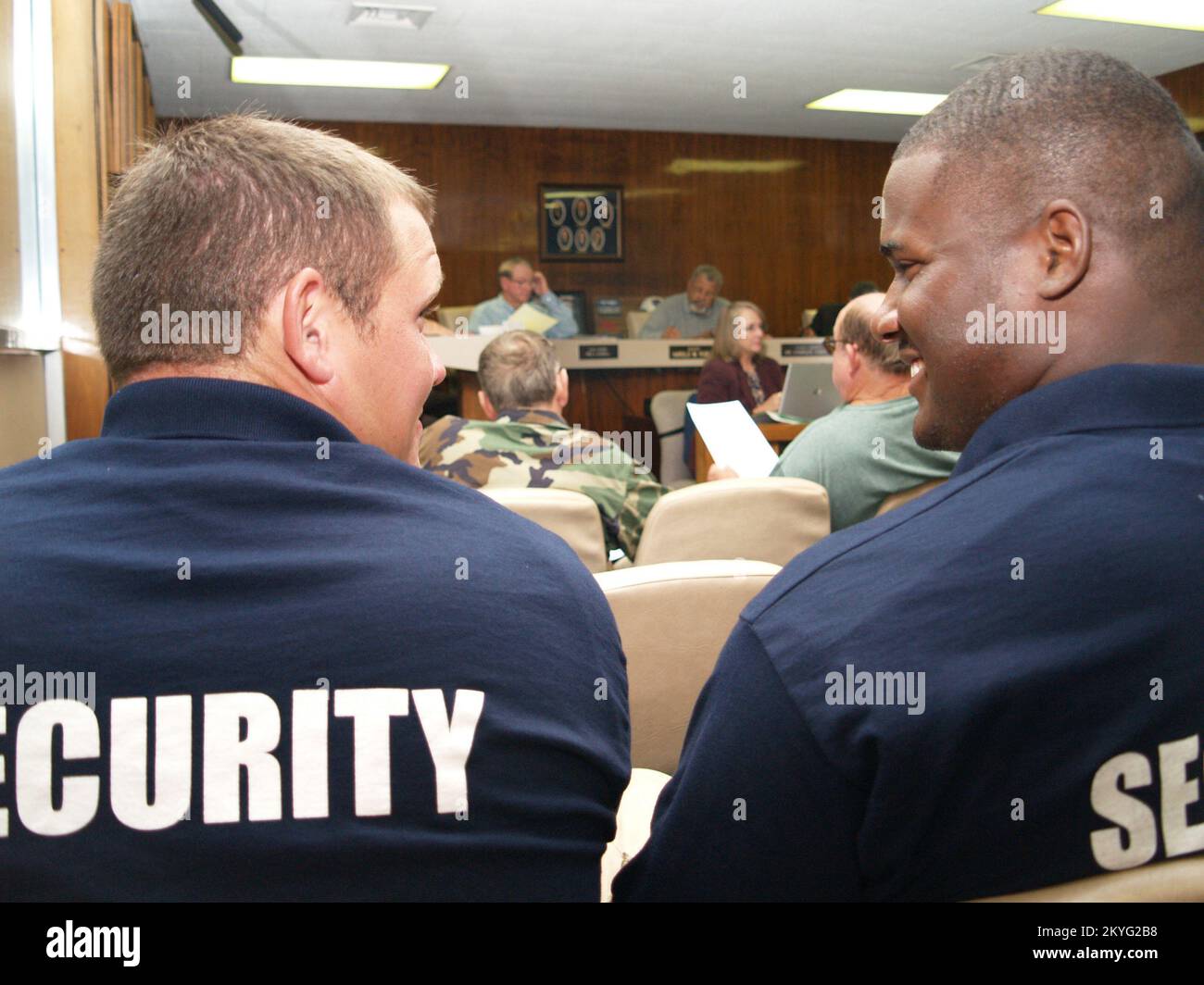 Hurricane Katrina, Baker, La., October 24, 2006 - Security Team members ...