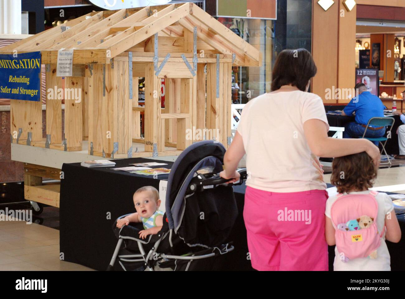 Hurricane Katrina, Biloxi, MS, June 6, 2008--Jennifer Lapointe, with ...