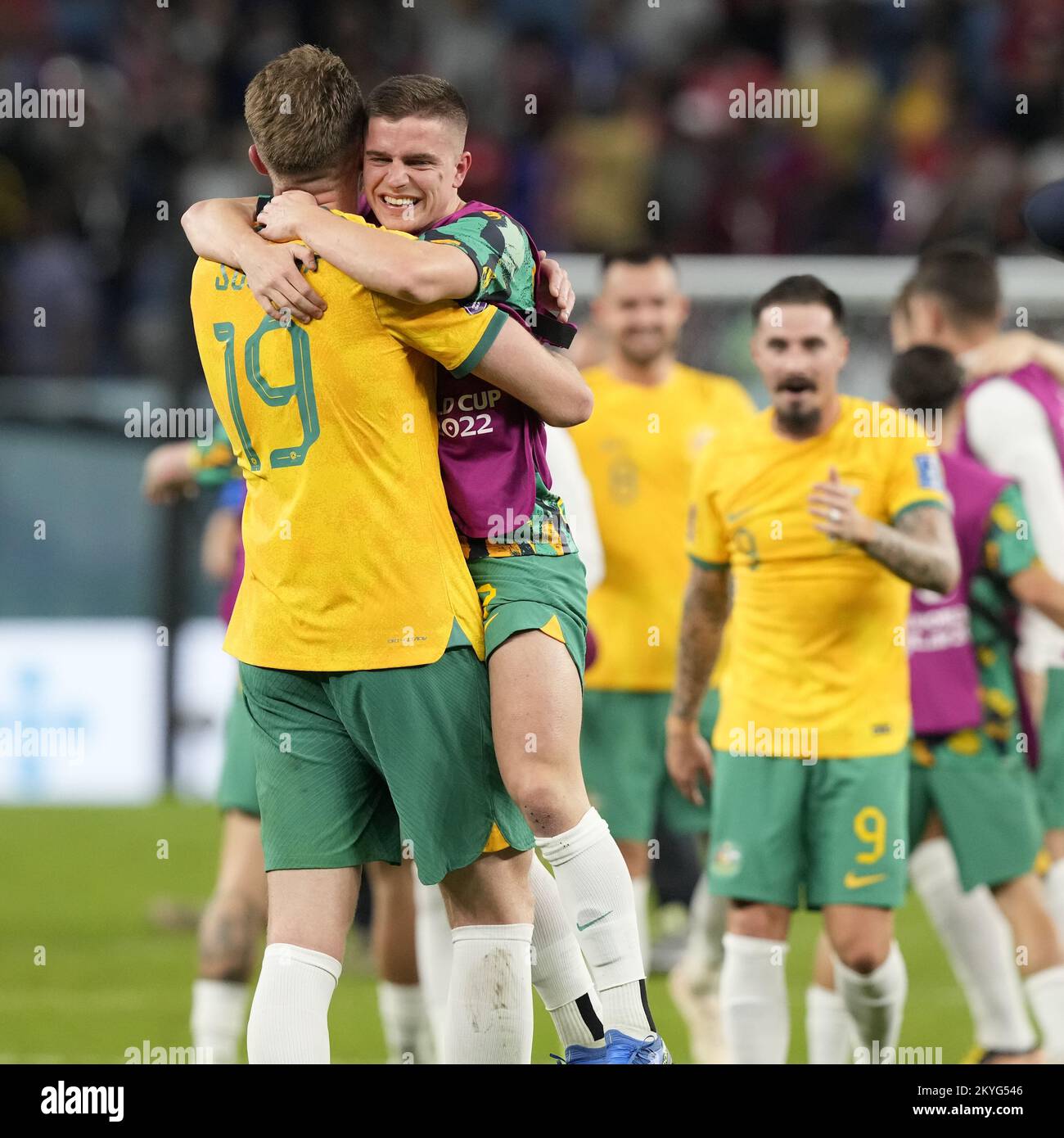 DOHA, 30-11-2022 Al Janoub Stadium World Cup 2022 in Qatar game between ...