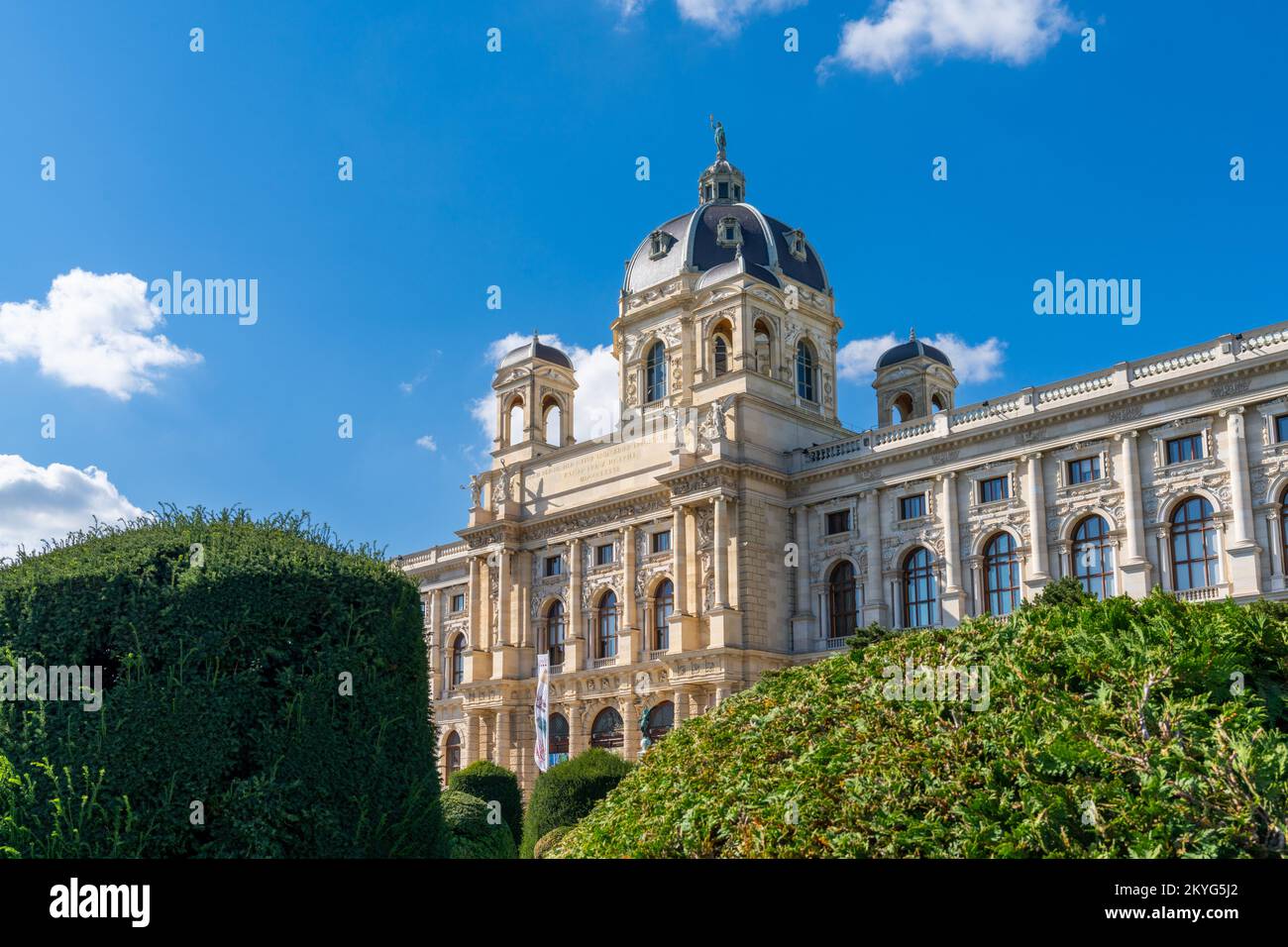 Vienna, Austria - 22 September, 2022: the museum of natiural history at ...
