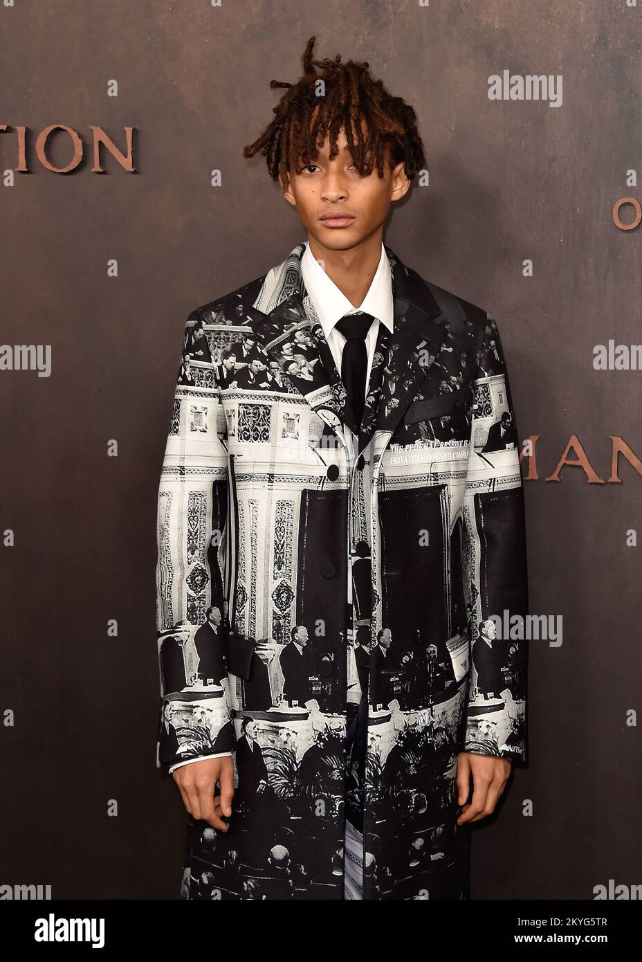 Jaden Smith walking the red carpet at the premiere for Apple Original ...