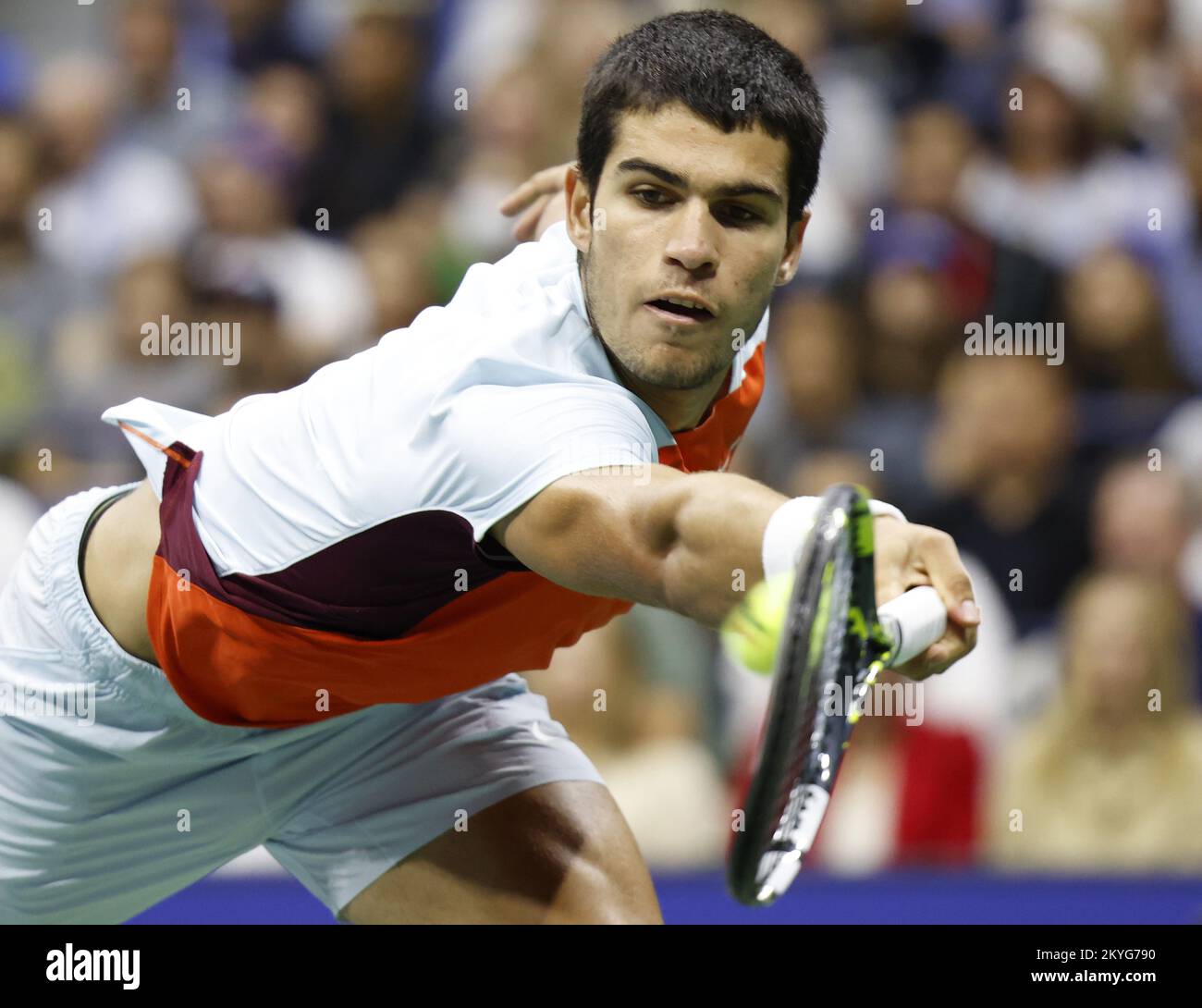 Flushing Meadow, United States. 11th Sep, 2022. Carlos Alcaraz of Spain ...