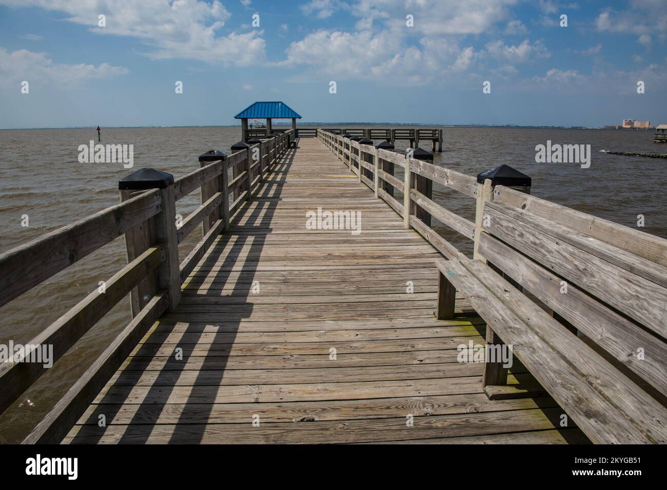 Ocean Springs, MS, Aril 3, 2015 - Boardwalk at the Jackson County Small ...