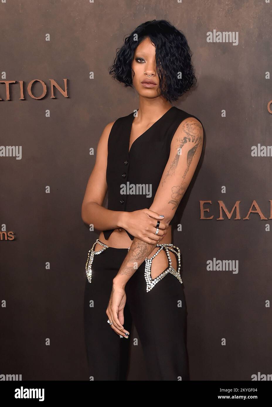 Willow Smith walking the red carpet at the premiere for Apple Original ...