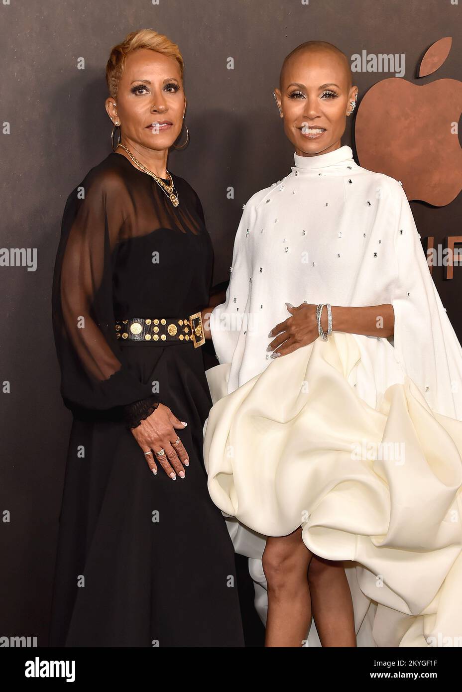 Adrienne Banfield-Norris and Jada Pinkett Smith walking the red carpet ...
