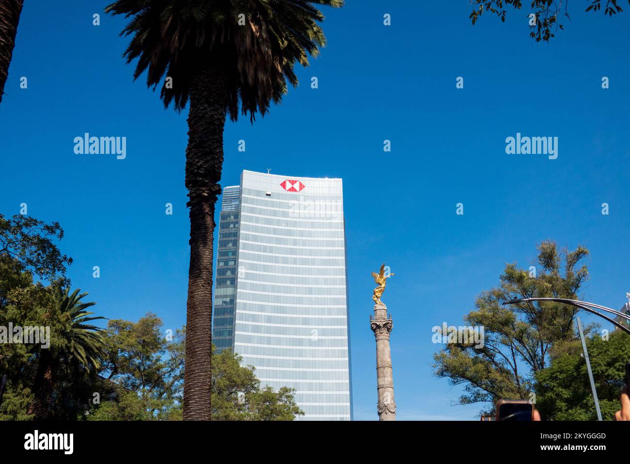 HSBC, Tower, HQ, Mexico City Stock Photo - Alamy