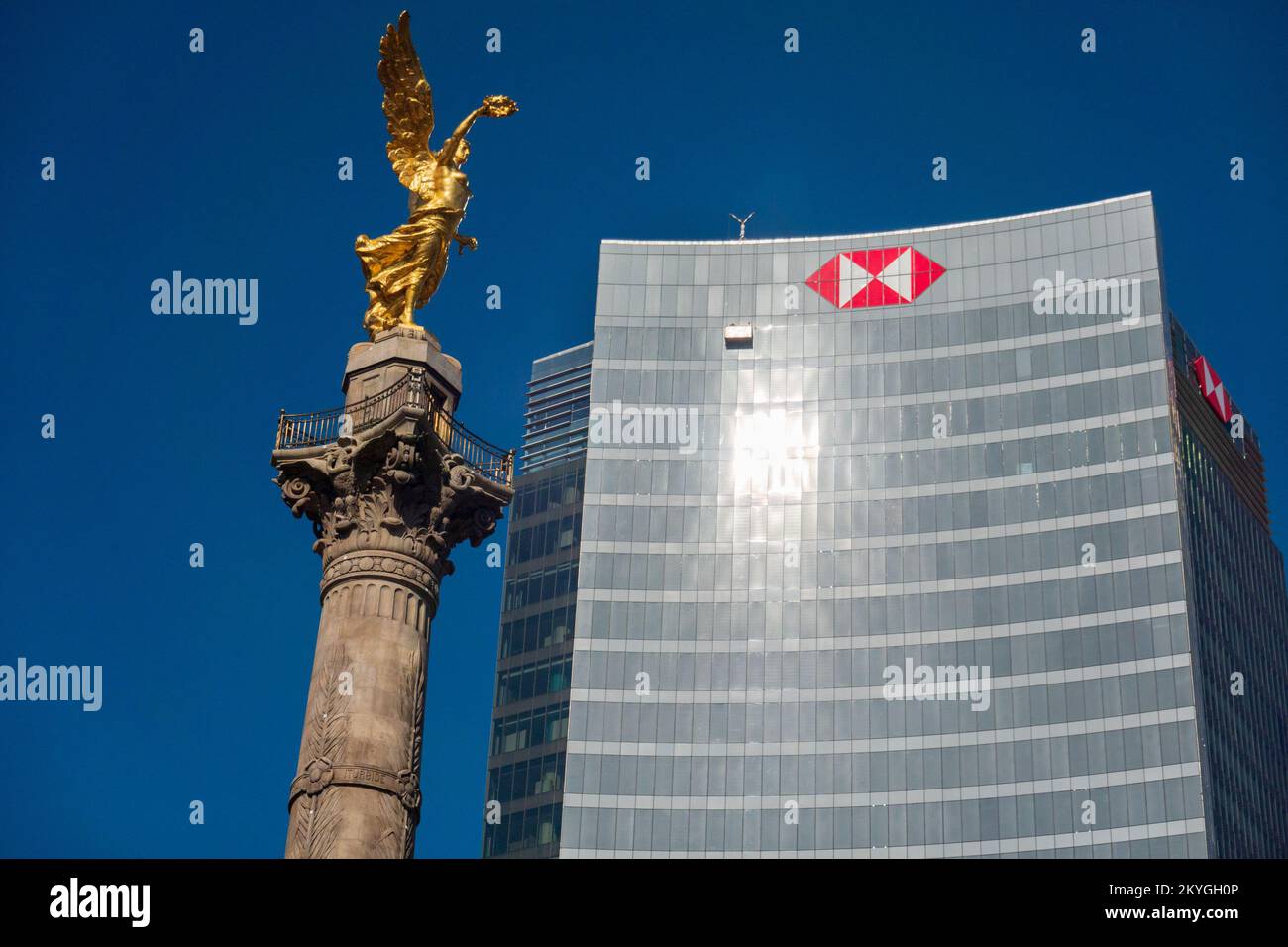 HSBC, Tower, HQ, Mexico City Stock Photo - Alamy