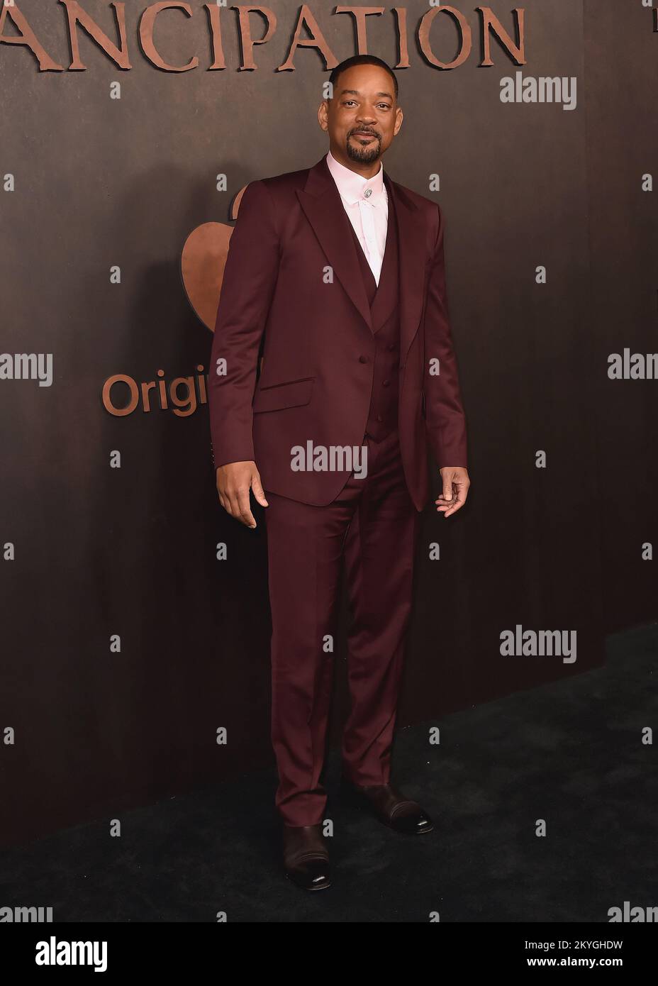 Los Angeles, USA. 30th Nov, 2022. Will Smith walking the red carpet at ...