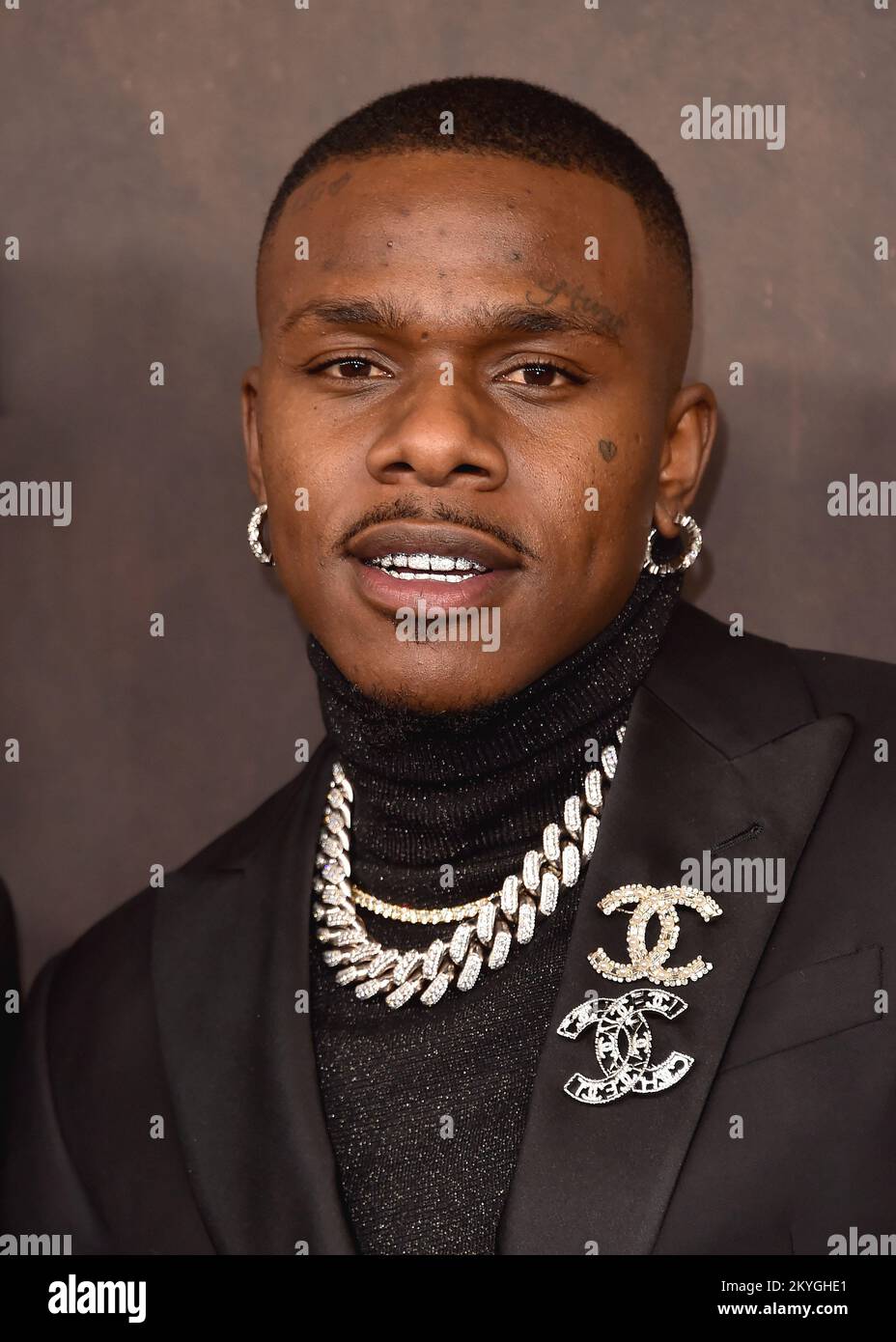 Da Baby walking the red carpet at the premiere for Apple Original Films ...